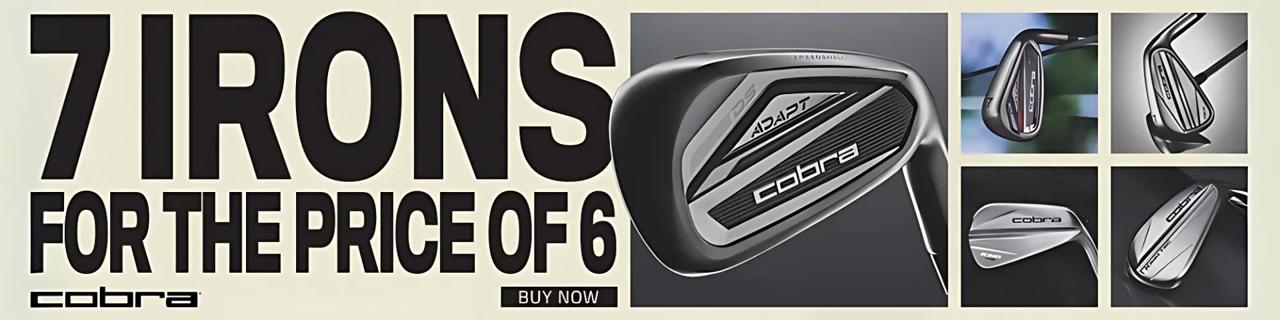 Cobra DS-Adapt Max Irons (Steel Shaft) - GolfOnline