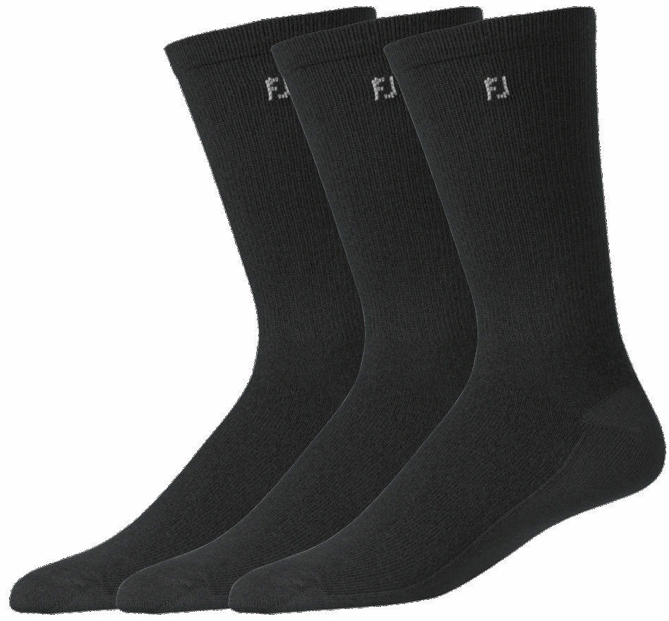 FootJoy ProDry Lightweight Crew Socks (3 Pairs) - SALE - GolfOnline
