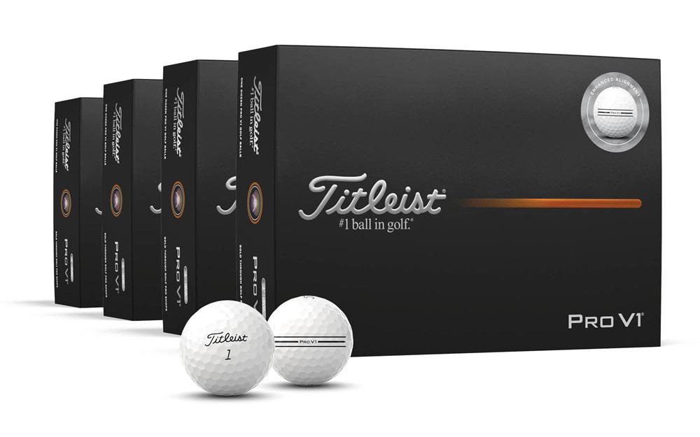 Titleist Pro V1 Alignment Personalised Golf Balls (4 For 3) - Loyalty ...