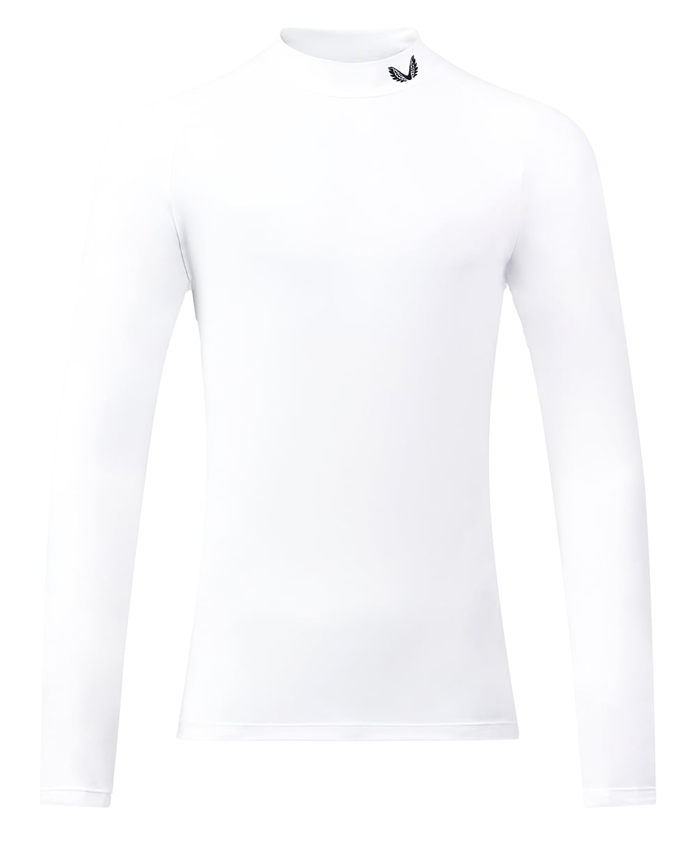 Castore Mens Long Sleeve Mock Neck Base Layer - GolfOnline
