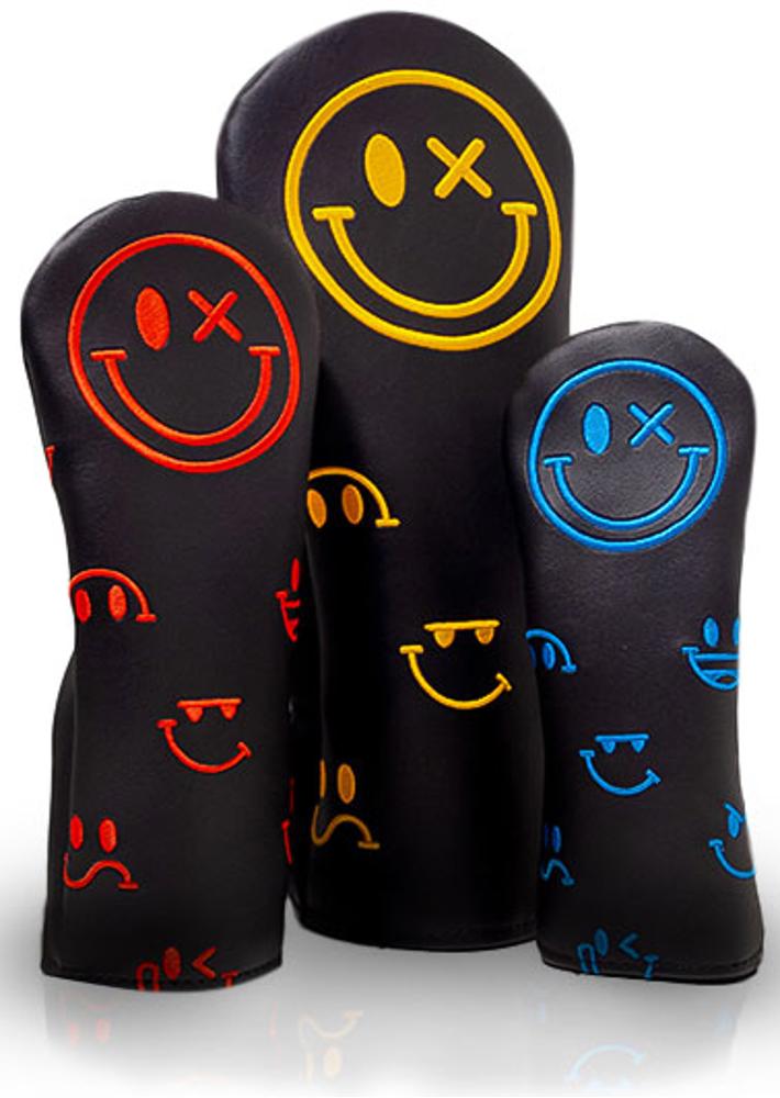 Smiley World Dead Aim Dudes Headcover Set - Golfonline