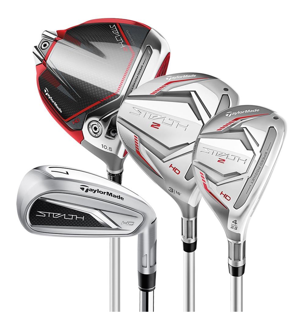 TaylorMade Ladies Stealth 2 HD 10-Piece Golf Set (Graphite Shaft ...