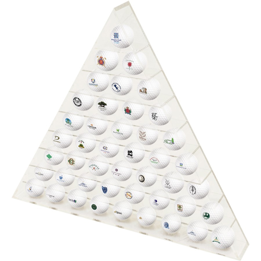 45 Golf Ball Pyramid Display Rack | GolfOnline