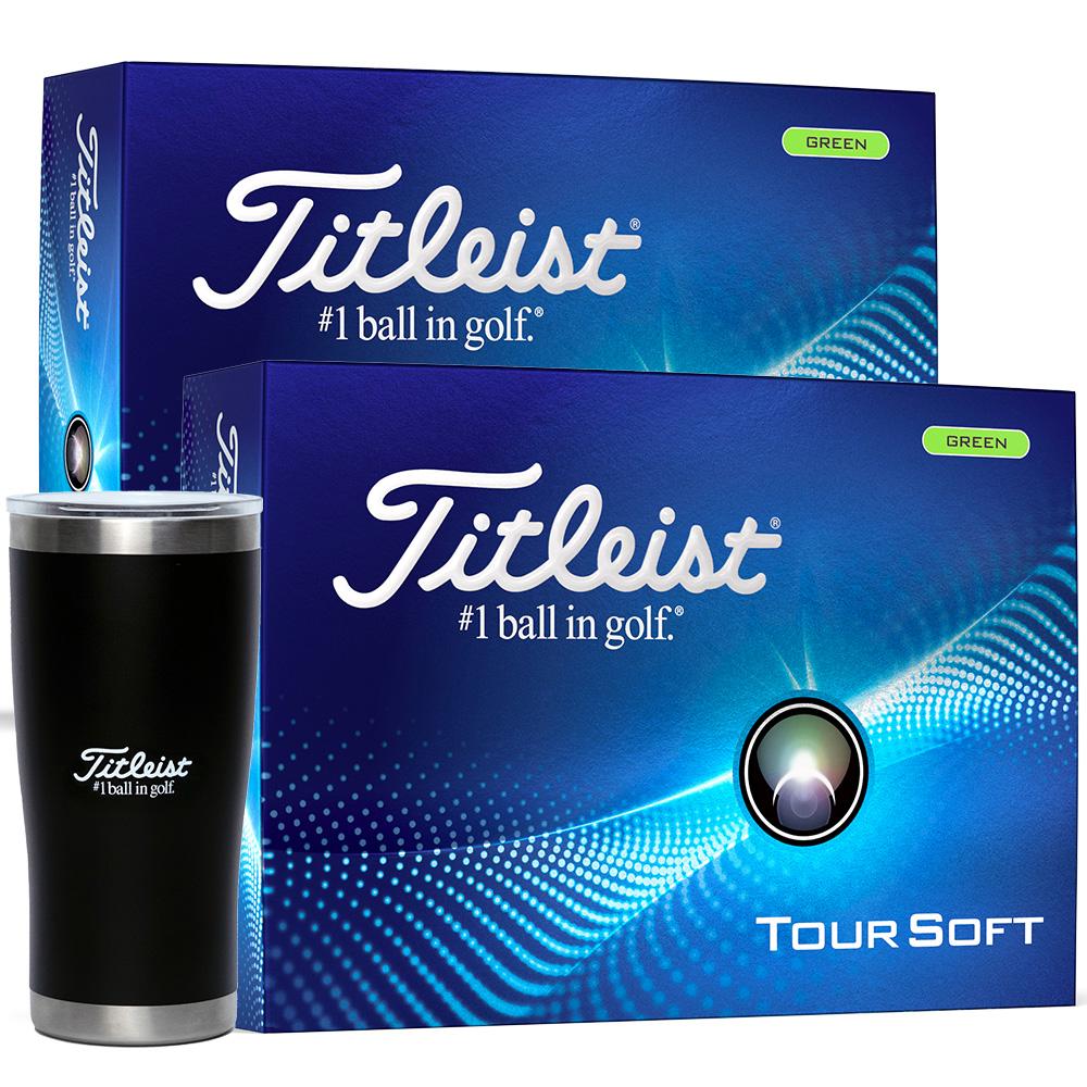 Titleist Tour Soft Double Dozen Golf Ball Pack (24 Balls) - GolfOnline