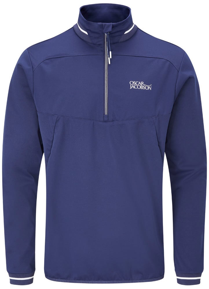 Oscar Jacobson Mens Rolfe Tour Half Zip Jacket - GolfOnline