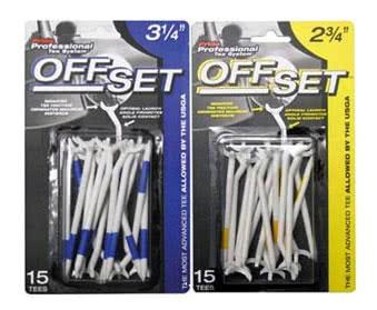Pride Offset Plastic Tees 15 Blister Pack | GolfOnline
