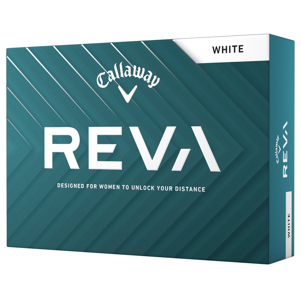 Callaway Ladies Reva Pearl White Golf Balls (12 Balls) 2025 - GolfOnline