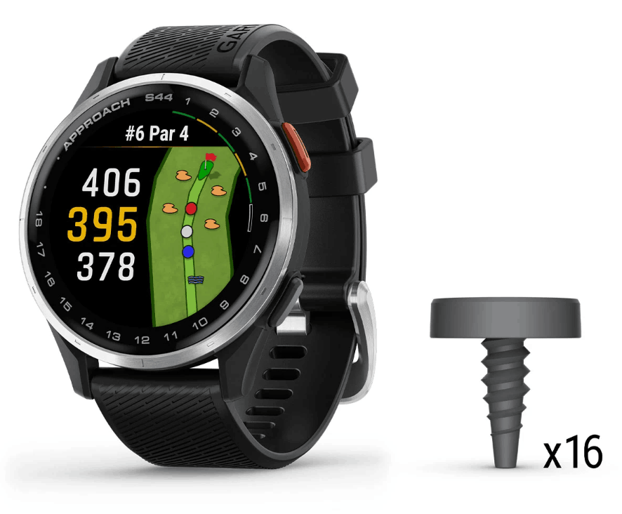 Garmin Approach S44 Watch/CT1 Tags Bundle - GolfOnline