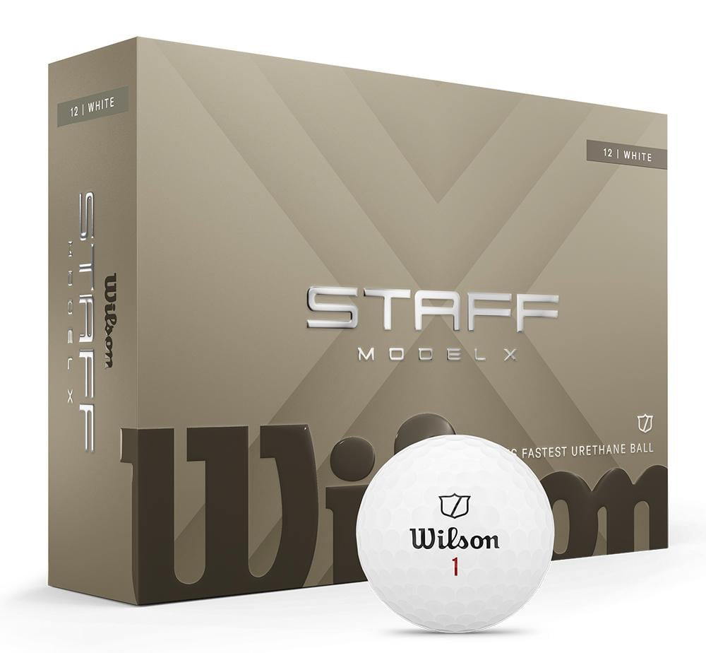 Wilson Staff Model X White Golf Balls (12 Balls) 2026 - GolfOnline
